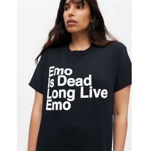 Urban Outfitters | Tops | Nwt Emo Is Dead Long Live Emo Dashboard ...